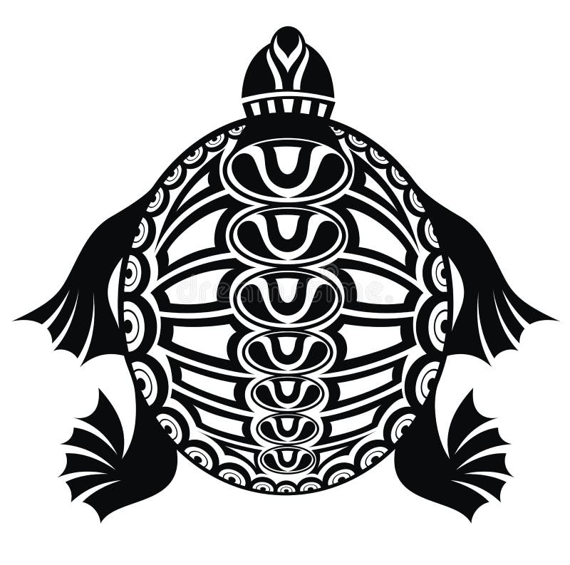 Turtle. Tattoo design stock vector. Illustration of graphic - 41466876