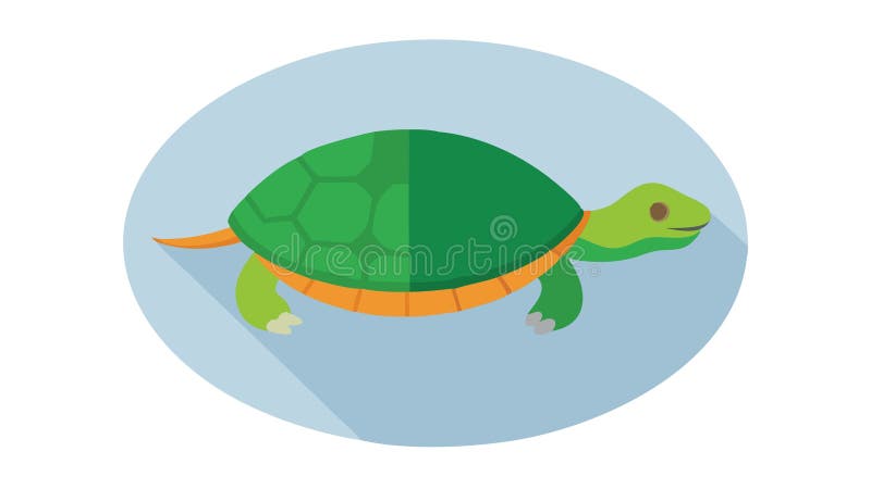 Turtle or Tortoise Icon, Slow and Steady Animal Illustration, Vector ...