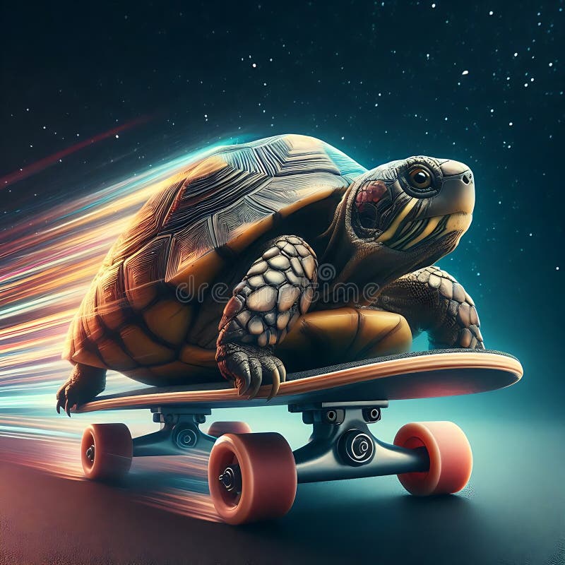 Turtle Skateboard Stock Illustrations – 166 Turtle Skateboard Stock ...