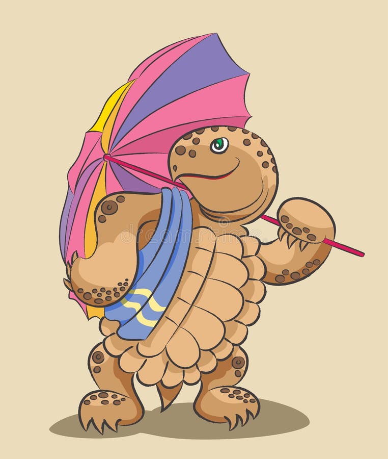 Turtle stock vector. Illustration of shell, vector, season - 30648194