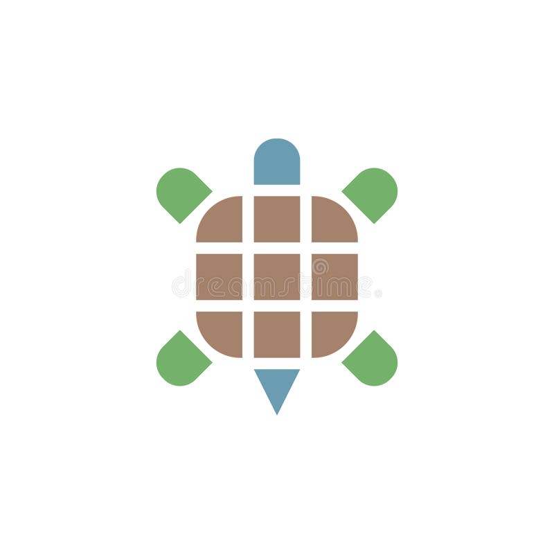 Green Sea Turtle Top View Stock Illustrations – 243 Green Sea Turtle ...