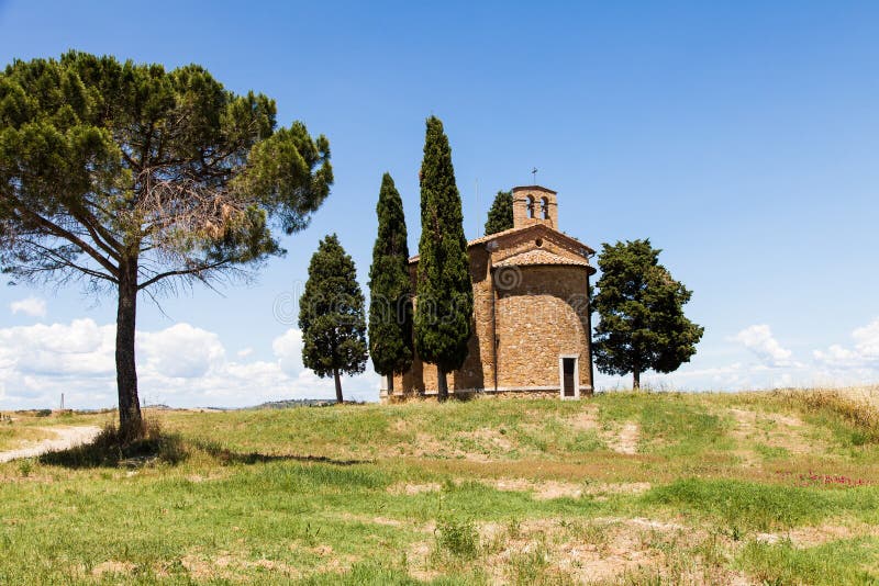 Tuscan country stock image. Image of tree, orcia, meadow - 38148697