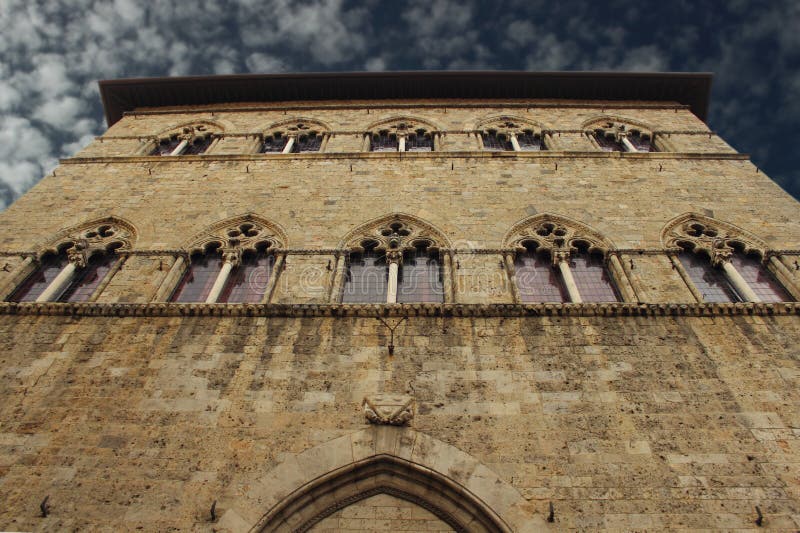 Tuscan gothic building stock photo. Image of italy, picturesque - 29264328