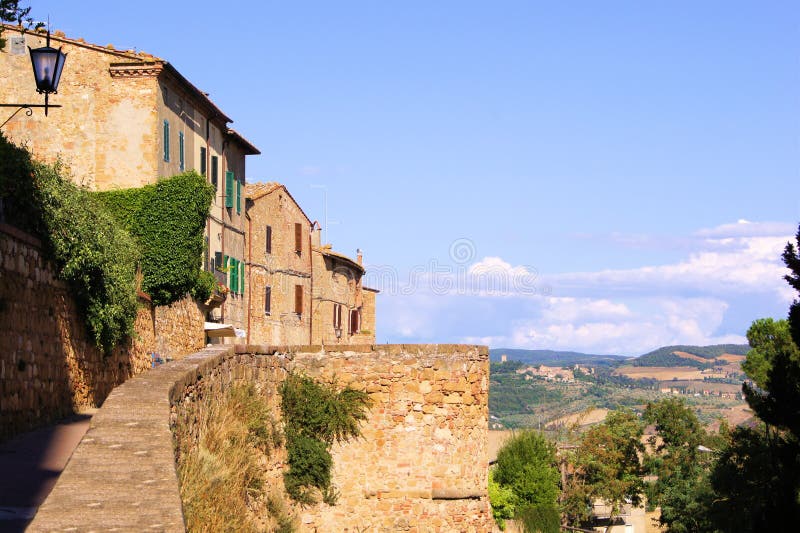 Tuscan view stock photo. Image of historic, countryside - 22998648