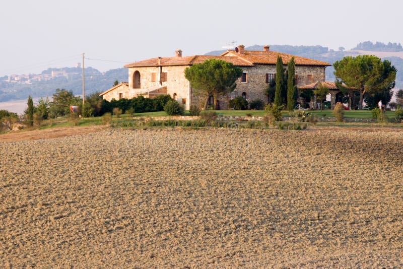 Tuscany estate stock photo. Image of plow, siena, chianti - 15889174