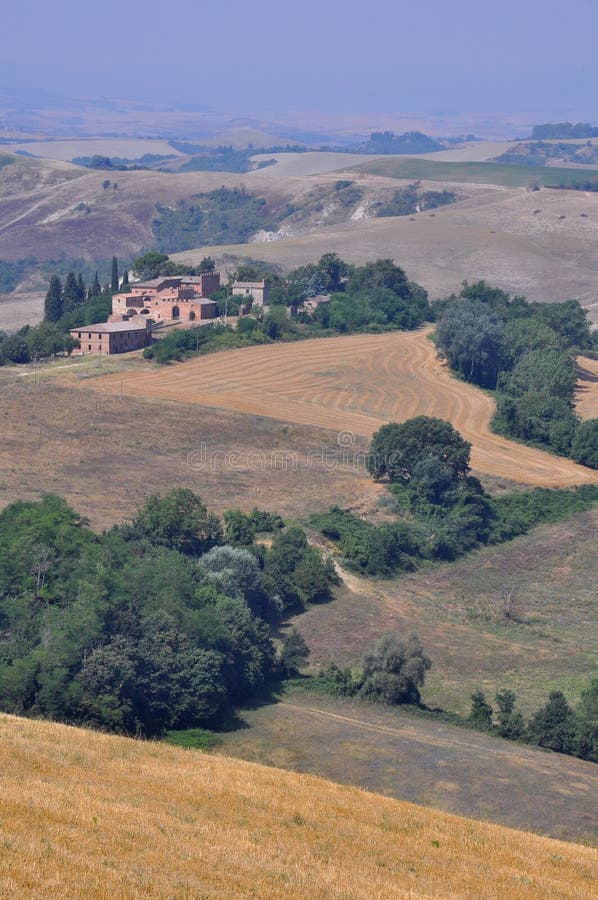 Tuscany , Italy stock image. Image of grass, hillside - 15564329