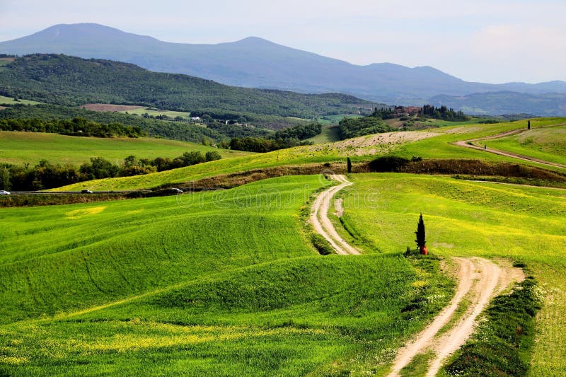 Tuscany, Italy stock photo. Image of orcia, landscape - 271437354
