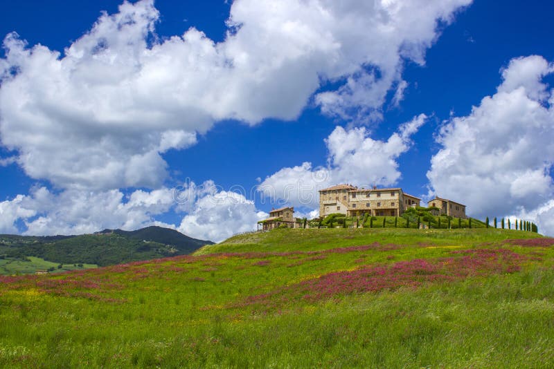 Spring in Tuscany stock photo. Image of beauty, beautiful - 31830168