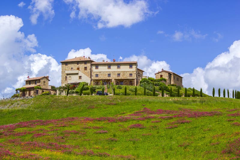 Spring in Tuscany stock photo. Image of beauty, beautiful - 31830168