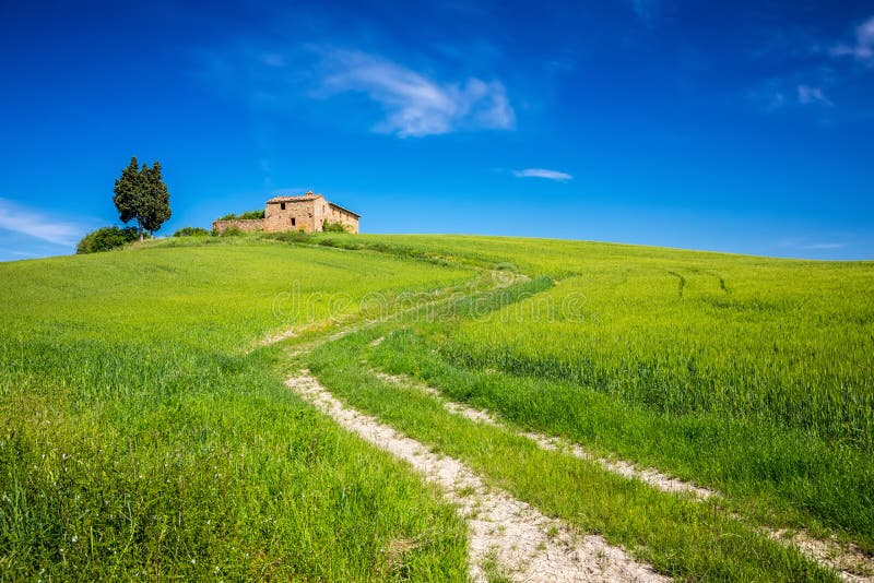 Tuscany at spring stock image. Image of beauty, nature - 51009963