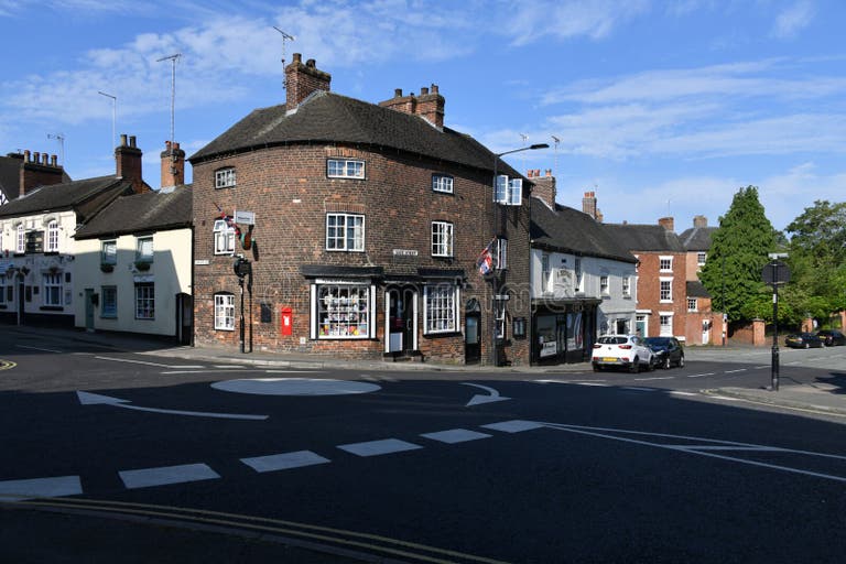Tutbury Village Post Office Stock Photos - Free & Royalty-Free Stock ...