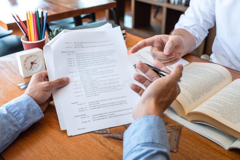 Tutor Books with Friends Education, Group Students Studying and ...