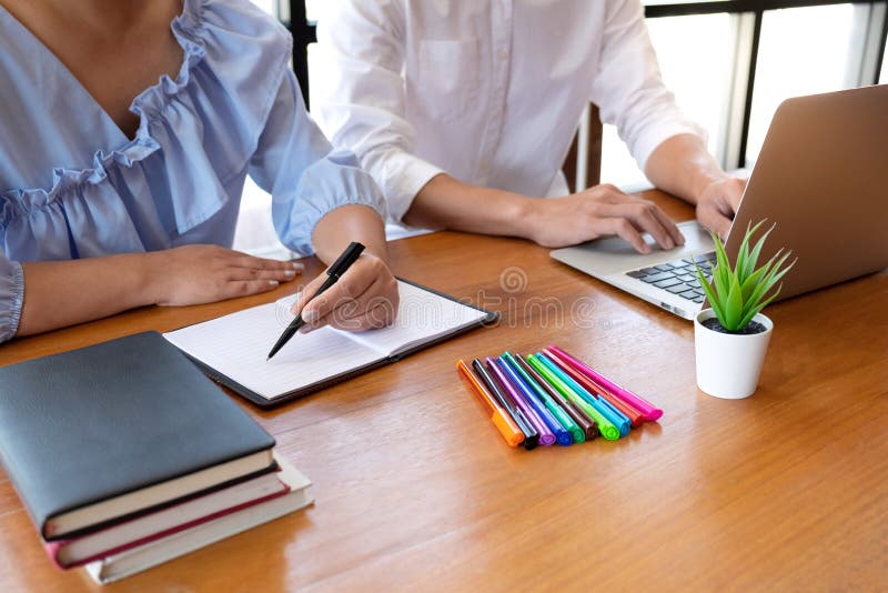 Tutor, Learning, Education, Group of Young People Learning Studying ...