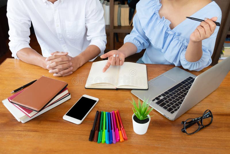 Tutor, Learning, Education, Group of Young People Learning Studying ...