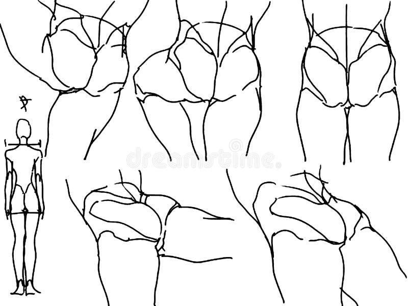 Tutorial of Drawing Female Body. Drawing the Human Body, Step by Step ...