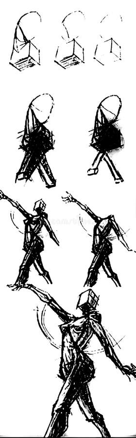 Tutorial of Drawing Female Body. Drawing the Human Body, Step by Step ...