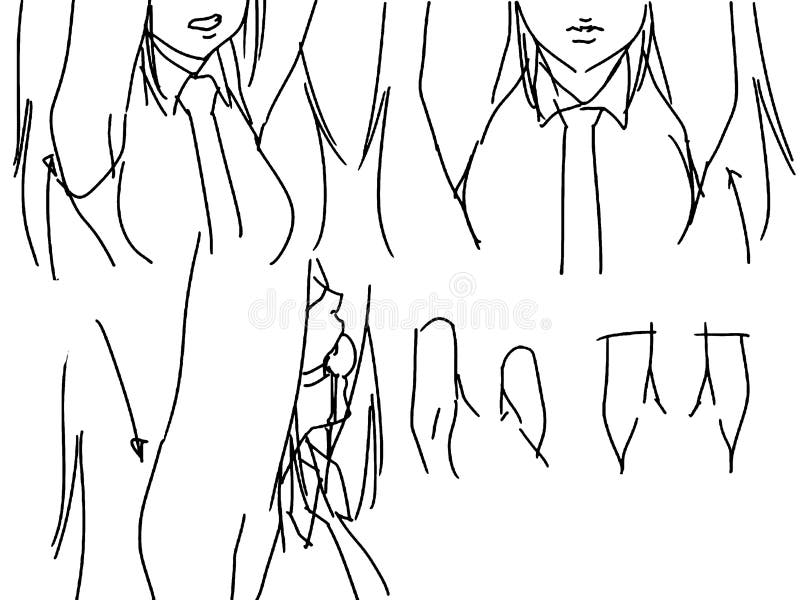 Tutorial of Drawing Female Body. Drawing the Human Body, Step by Step ...