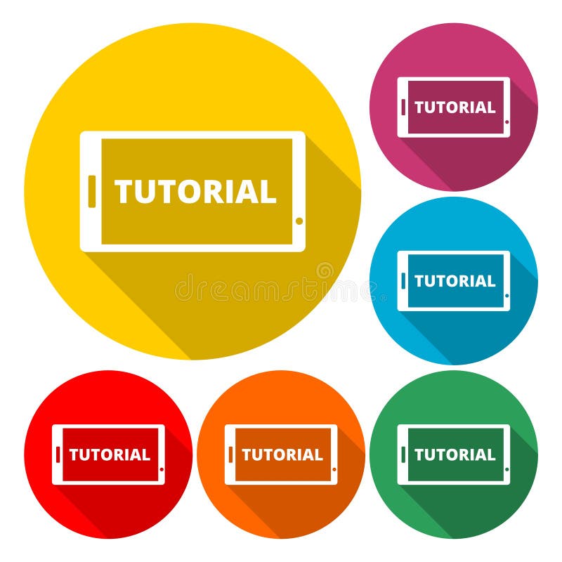 Tutorial Icon, Education Icon - Illustration Stock Vector ...