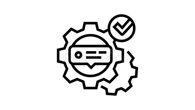 Tutorial Sign Stamp on Linen Sack Loop Animation Stock Footage - Video ...