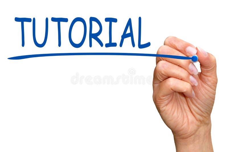 Tutorial sign stock photo. Image of blackboard, notice - 175306946