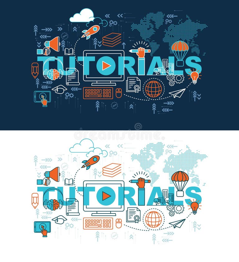 Tutorials Icon Stock Illustrations – 4,876 Tutorials Icon Stock ...