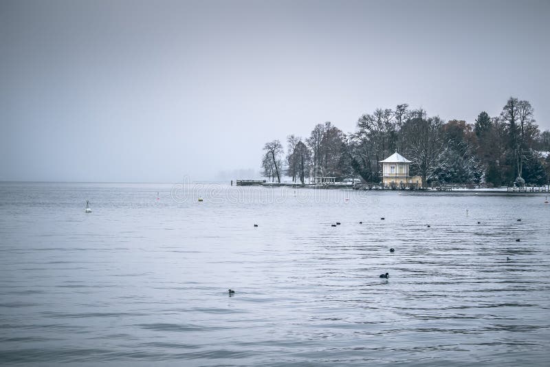 Tutzing stock image. Image of cold, germany, bavaria - 28064289