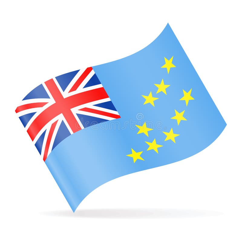 Tuvalu Flag Vector Waving Icon Stock Illustration - Illustration of ... Tuvalu Flag Vector Waving Icon Stock Illustration - Illustration of ...