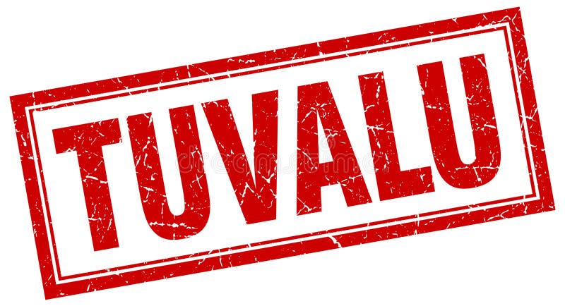 Tuvalu stamp stock vector. Illustration of sign, textured - 124947039