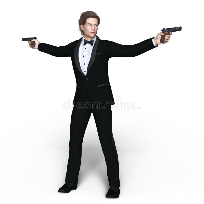 Gun Tuxedo Stock Illustrations – 73 Gun Tuxedo Stock Illustrations ...