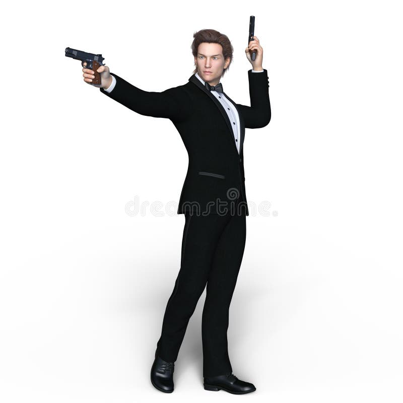 Gun Tuxedo Stock Illustrations – 73 Gun Tuxedo Stock Illustrations ...