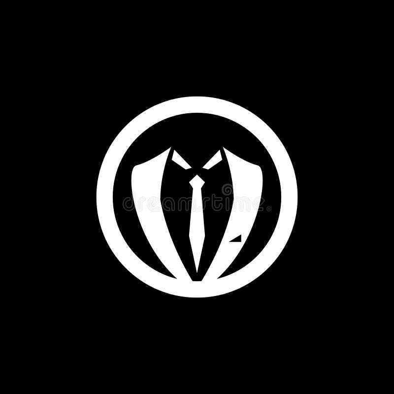 Tuxedo Icon and Symbol Vector Template Stock Illustration ...