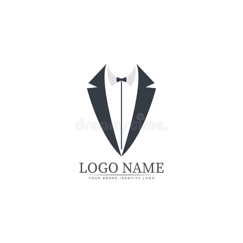 Tuxedo Logo Template Vector Icon Illustration Design Vector Stock ...