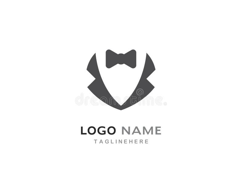 Tuxedo logo vector stock vector. Illustration of formal - 140097004