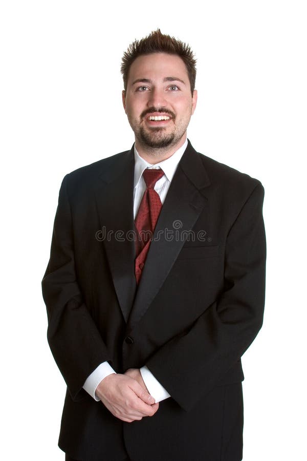 Tuxedo Man stock image. Image of businessman, smile, happiness - 2581079