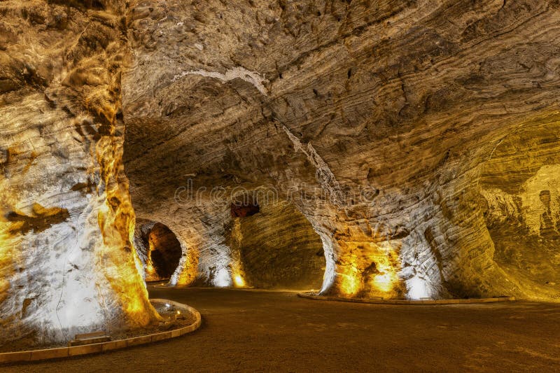 Tuzluca Salt Mine, Tuzluca, Turkey Editorial Image - Image of interior ...