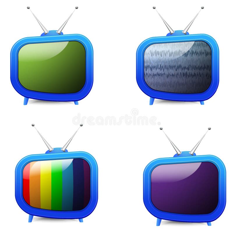 Cartoon Tv Set Stock Illustrations – 6,769 Cartoon Tv Set Stock ...