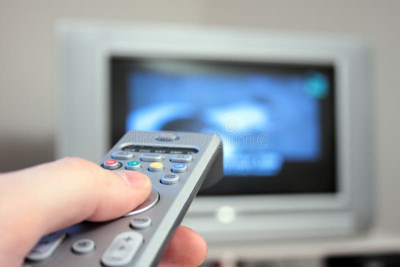 TV stock photo. Image of tele, channel, surfing, control - 6260932
