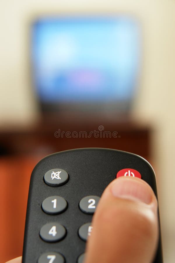 TV stock image. Image of keypad, addict, remote, gadget - 7097187