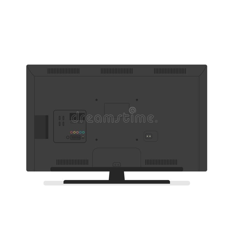 Lcd Tv Side View