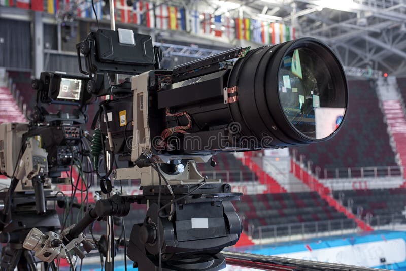 TV in the Boxing Championship Stock Image - Image of ring, pursuit ...