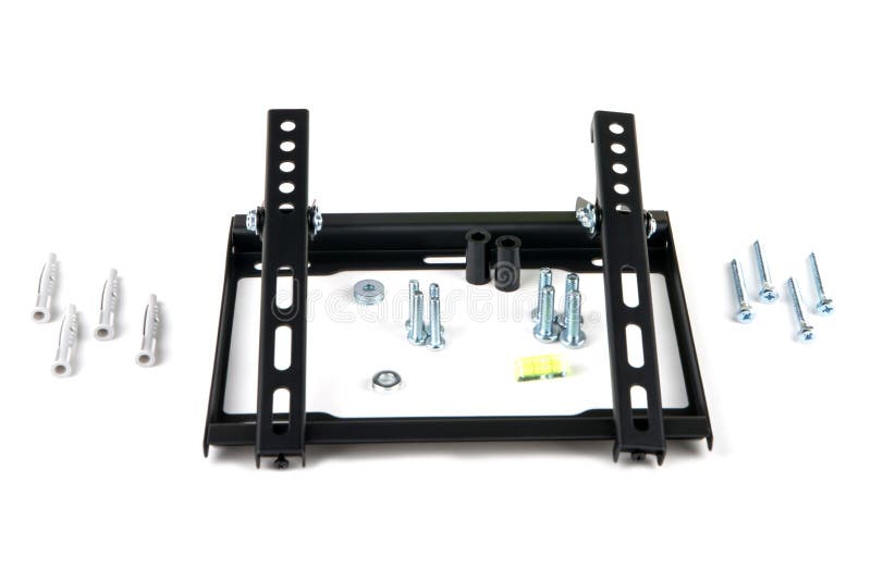 TV bracket LED display stock image. Image of equipment - 89559953