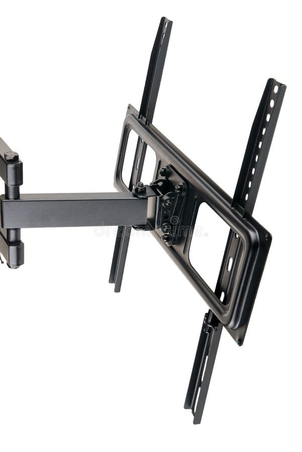 TV bracket LED display stock photo. Image of flat, articulating - 90358270