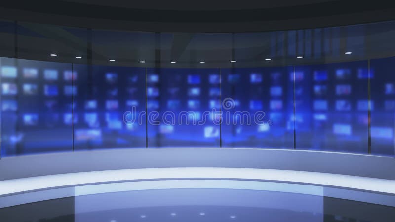 Background Video for News Broadcast. Stock Video - Video of scene ...