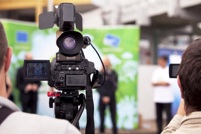 TV broadcasting stock image. Image of people, broadcasting - 31551459