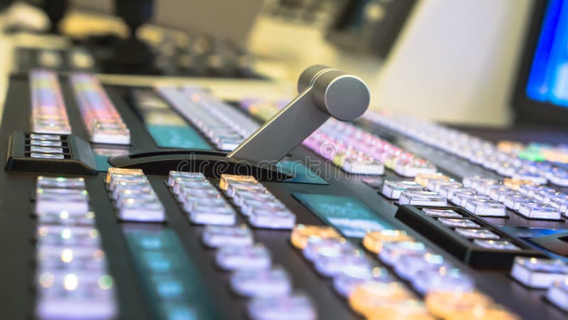 Video Switch of Television Broadcast, Working with Video and Audio ...