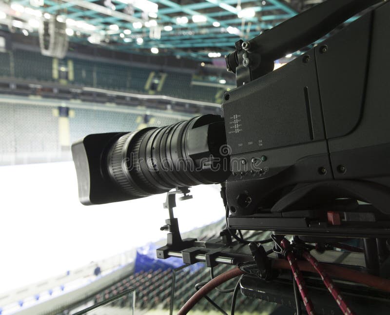 TV camera stock photo. Image of game, national, arena - 51247996