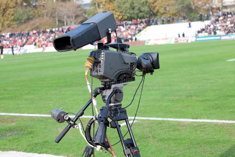 ESPN Television Camera editorial stock image. Image of match - 24127364