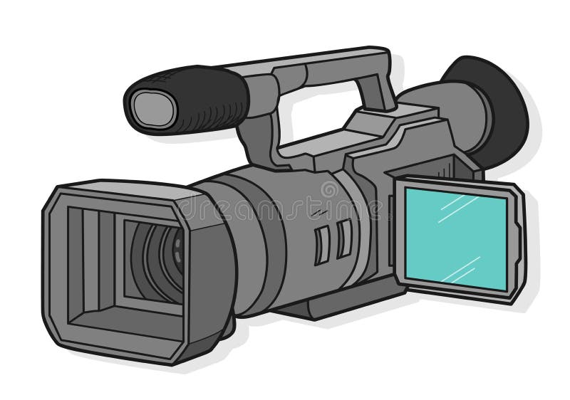 Tv Camera Clip Art
