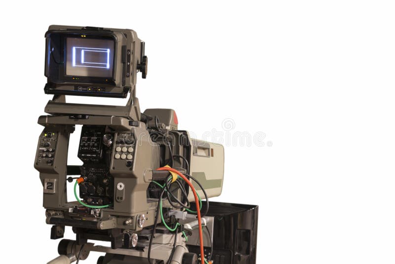 Tv Camera stock image. Image of production, live, television - 57998081