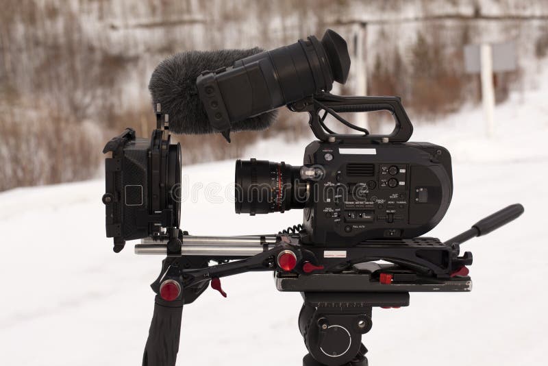 TV camera stock photo. Image of lens, meeting, equipment - 52040552